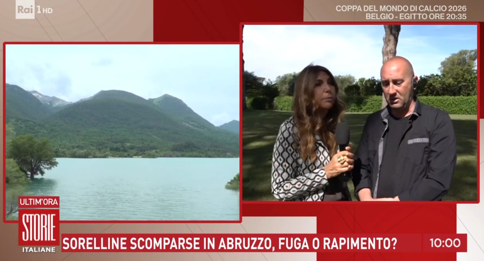 Le lacrime del papà di Alisya e Sarah in tv: le due sorelline scomparse ...
