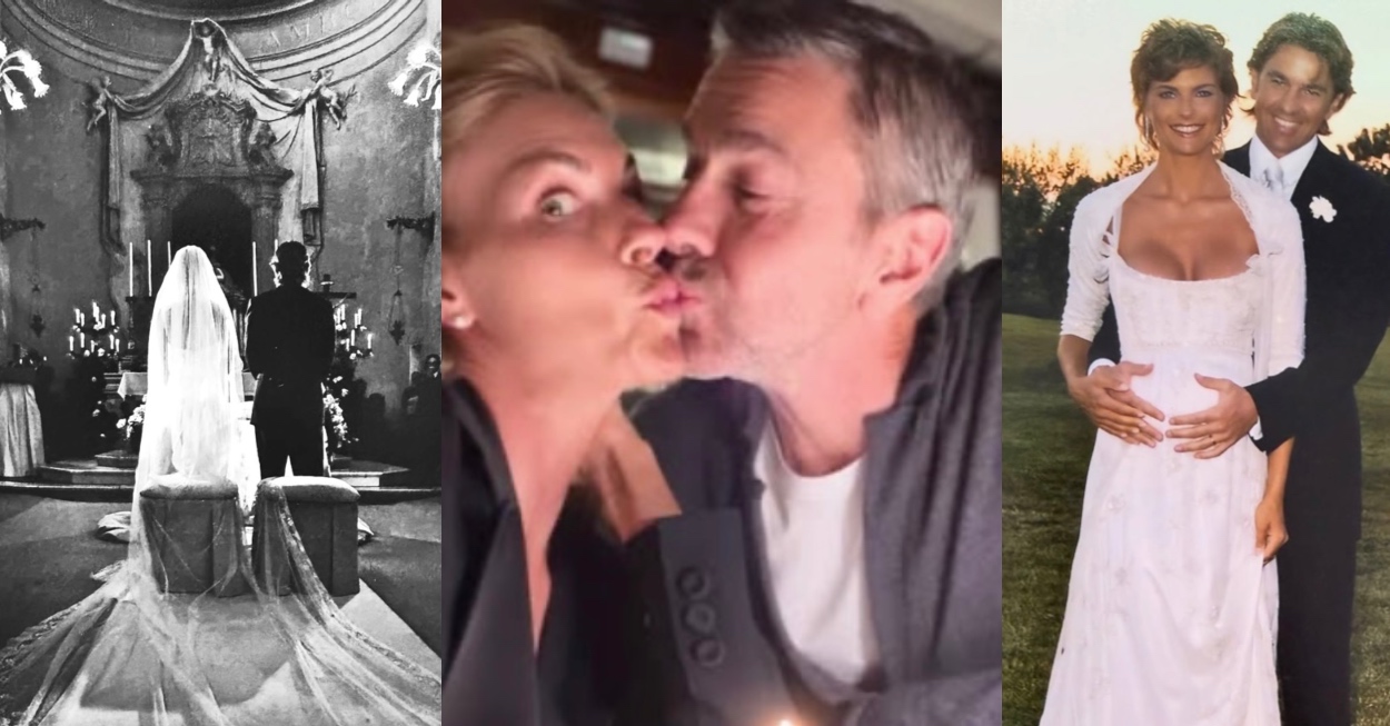 Martina Colombari il suo abito da sposa è sempre attuale come l’amore ...